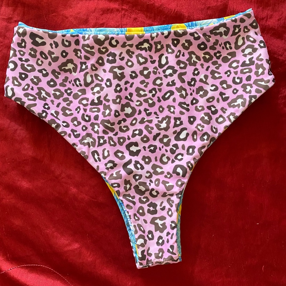 Moana Bikini Peacock Rise Above Bikini Bottom Hig Gem